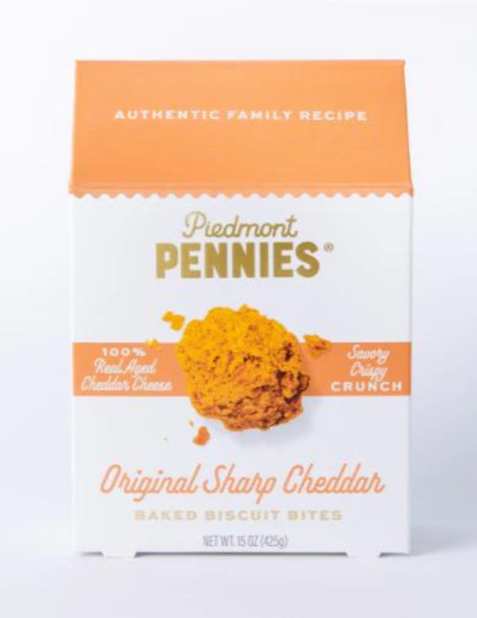 Piedmont Pennies Original Sharp Cheddar Baked Biscuit Bites – OWS WINE